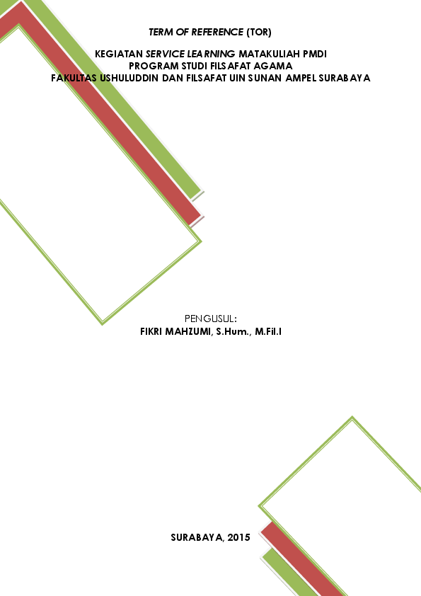 (PDF) Service Learning Proposal