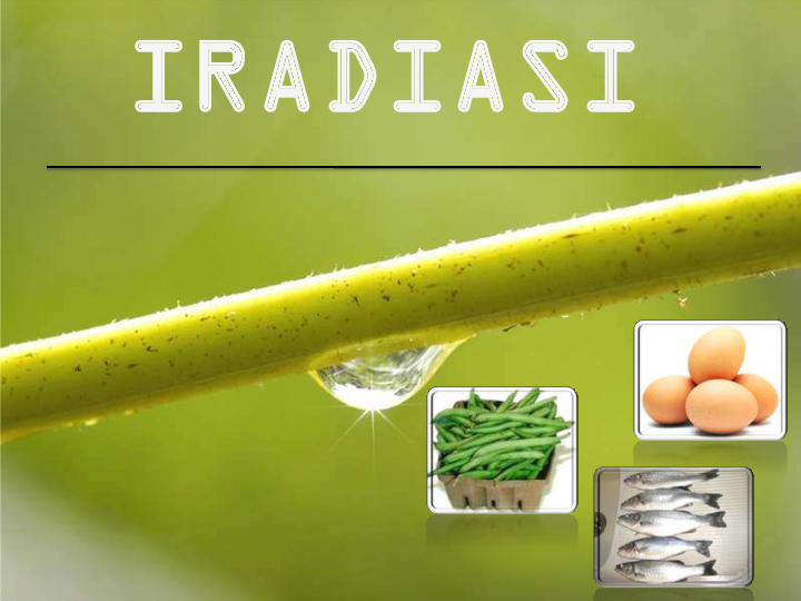 (PDF) Iradiasi