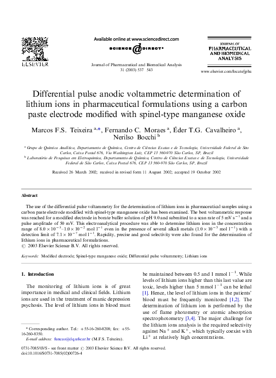 Pdf A Modified Single Solution Method For The Determination Of Phosphate In Natural Waters