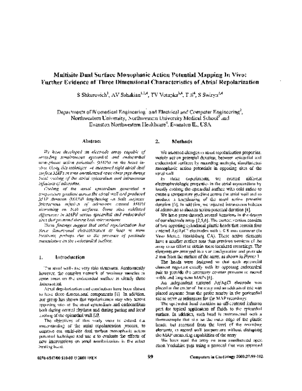 (PDF) Multi-site dual surface monophasic action potential mapping of ...