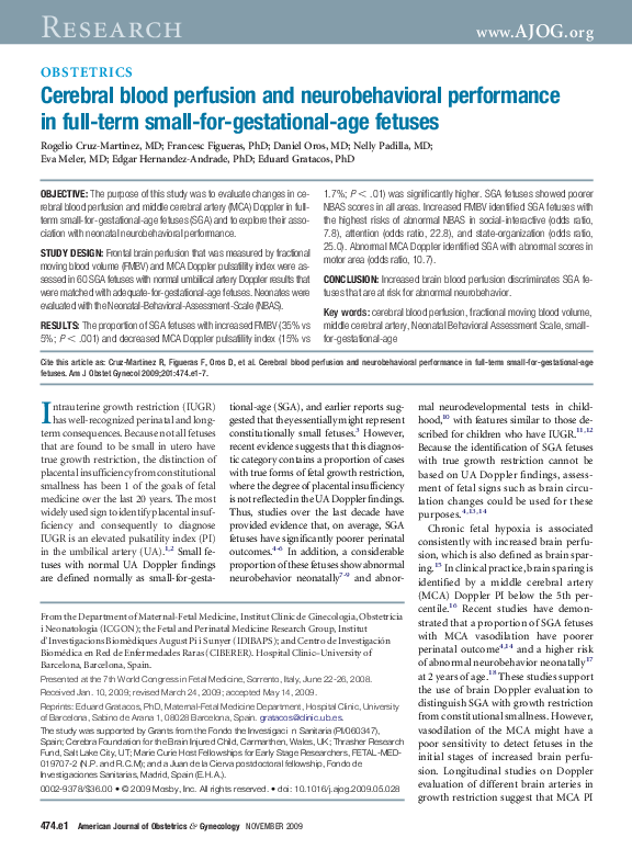 (PDF) Cerebral blood perfusion and neurobehavioral performance in full ...