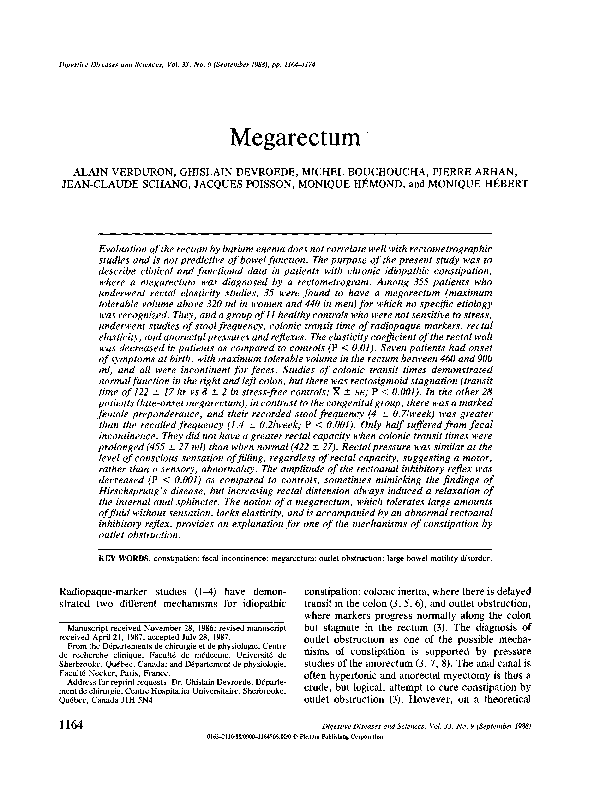 (PDF) Megarectum
