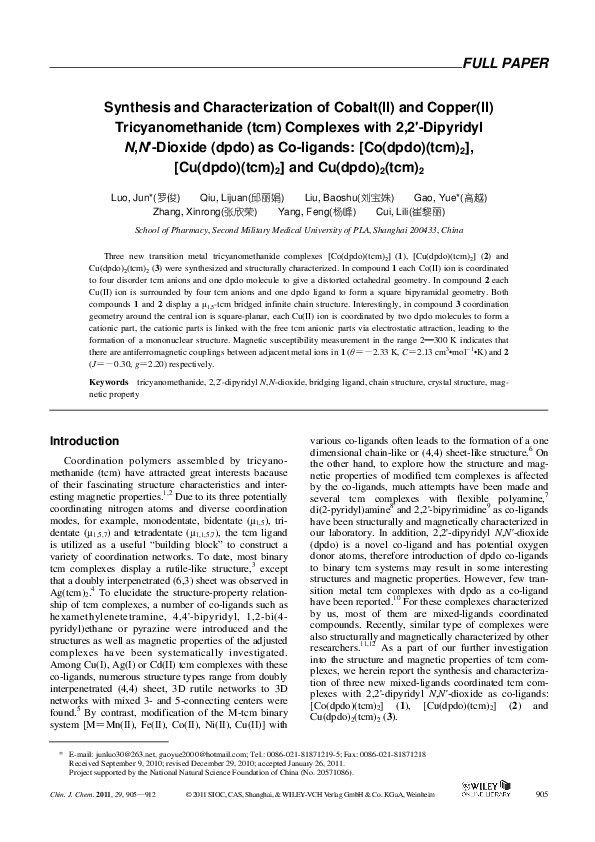 (PDF) Dioxygen activation with a cytochrome P450 model. Characterization and electrochemical ...
