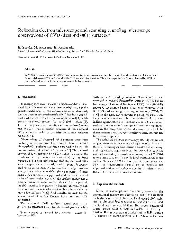 (PDF) Reflection electron microscope and scanning tunneling microscope ...