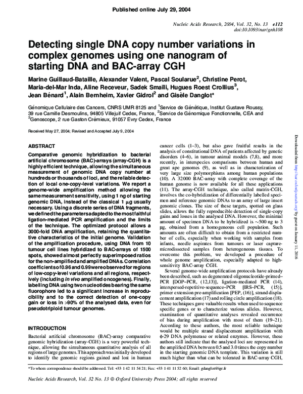 (PDF) P12: Detecting single DNA copy number variations in complex genomes using one nanogram of ...