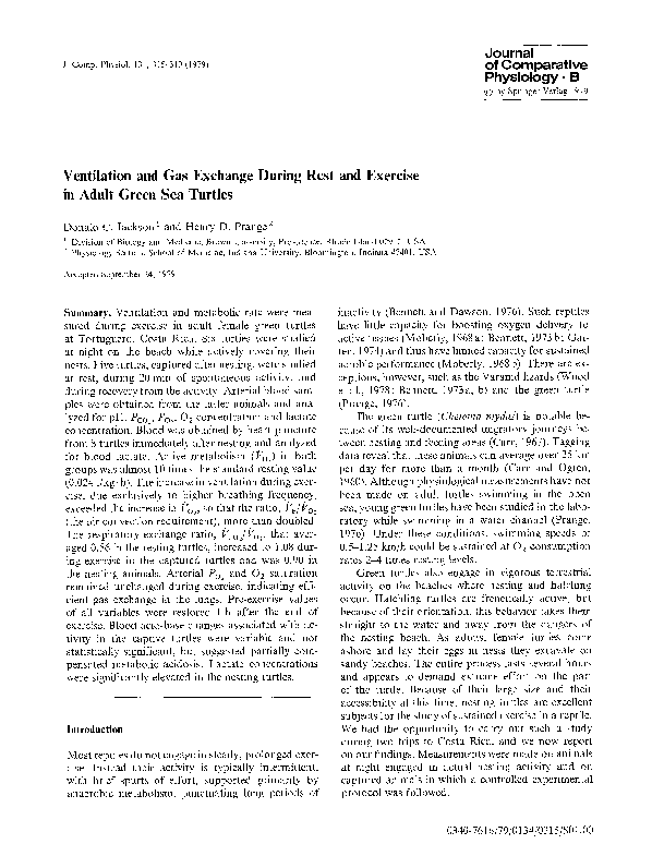 (PDF) Ventilation and gas exchange during rest and exercise in adult ...