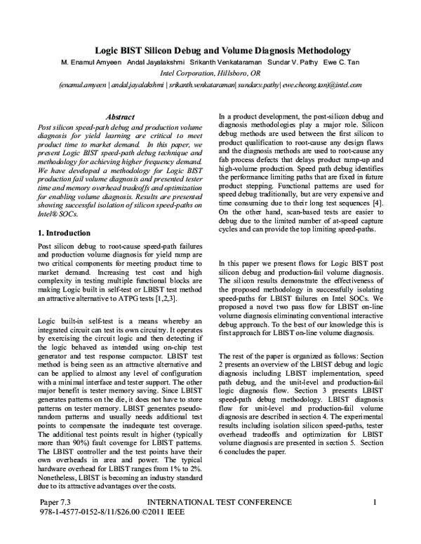Pdf Built In Generation Of Functional Broadside Tests Using A Fixed Hardware Structure 