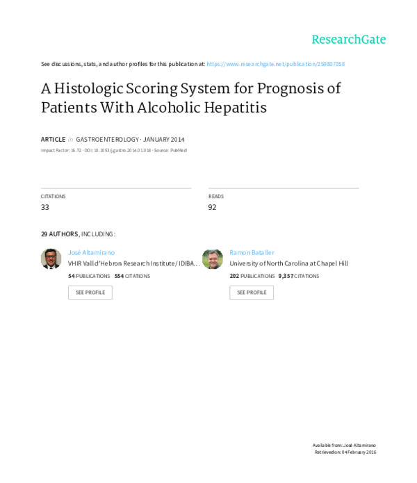 (PDF) A Histologic Scoring System for Prognosis of Patients With ...