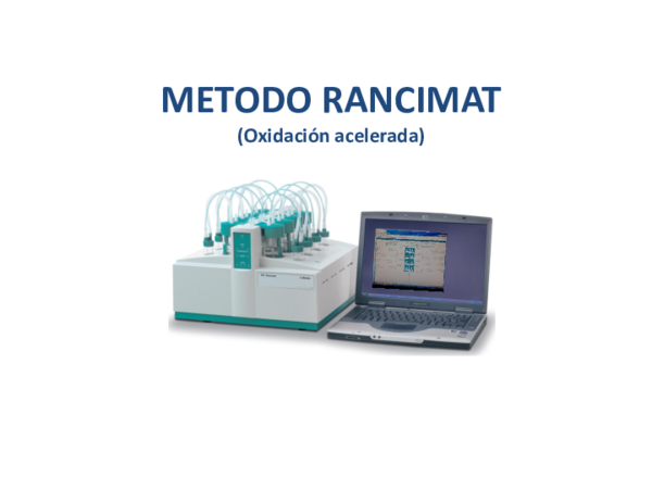 (PDF) METODO RANCIMAT (Oxidación acelerada)
