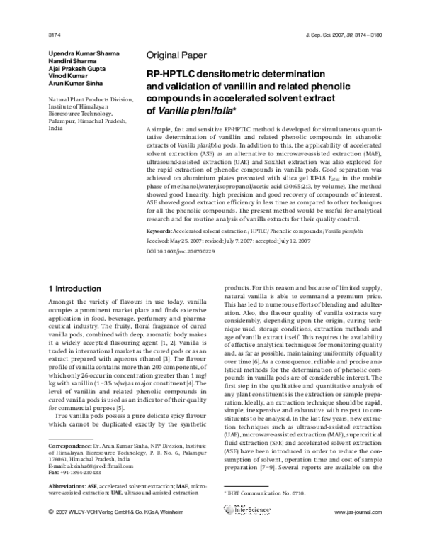 (PDF) JSS HPLTC AJAI VANILLA 2007