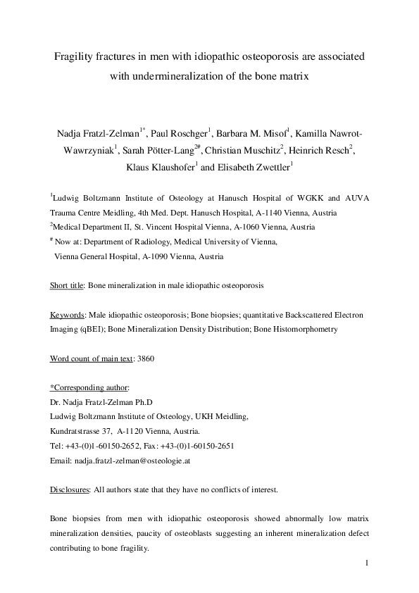 (PDF) Femoral cortical index: an indicator of poor bone quality in ...