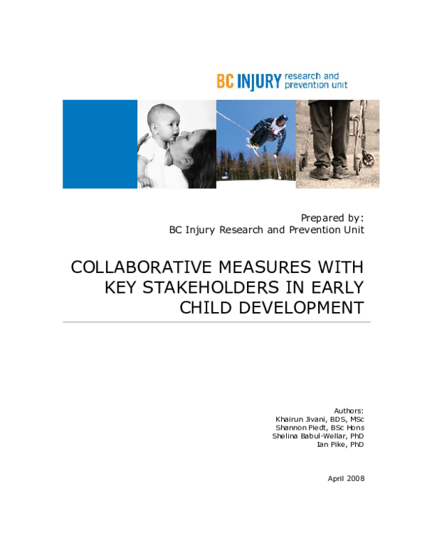 (PDF) COLLABORATIVE MEASURES WITH KEY STAKEHOLDERS IN EARLY CHILD ...