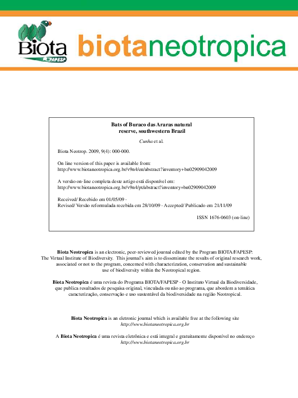 (PDF) Bat flies (Diptera, Streblidae and Nycteribiidae) in a Cerrado ...