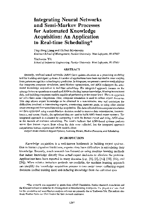 (PDF) Integrating Neural Networks and Semi-Markov Processes for Automated Knowledge Acquisition ...