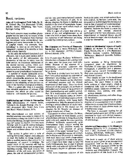 (PDF) The Principles and Practice of Diagnostic Enzymology