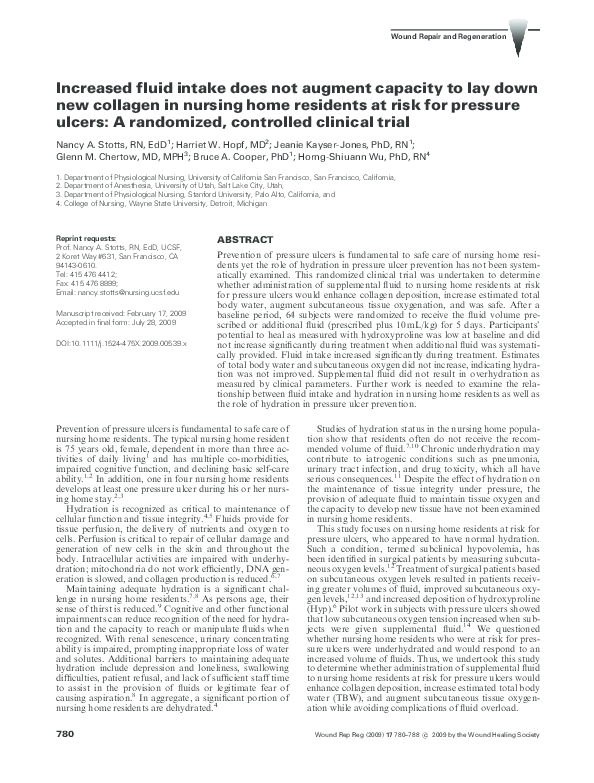 (PDF) Increased fluid intake does not augment capacity to lay down new ...
