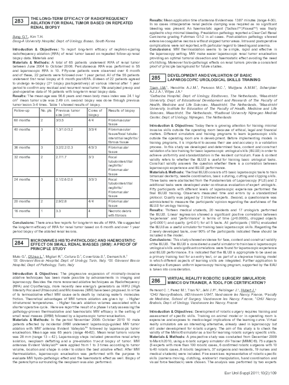 (PDF) 286 VIRTUAL REALITY ROBOTIC SURGERY SIMULATOR: MIMIC® DV-TRAINER ...