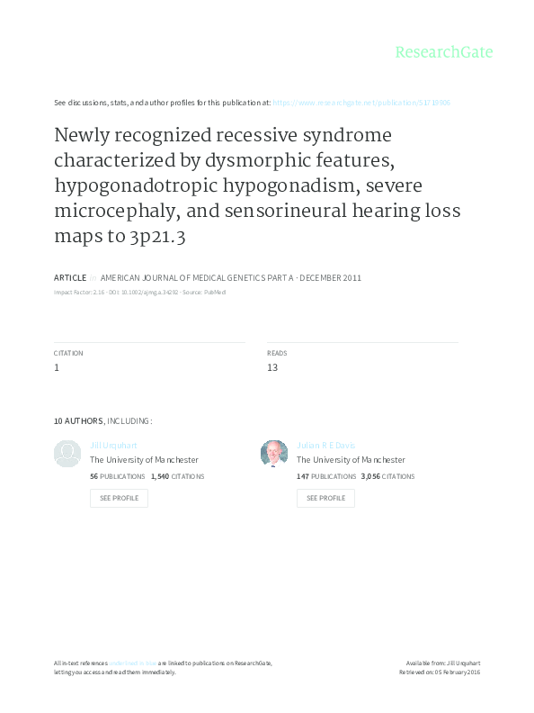 (PDF) Autosomal recessive onychotrichodysplasia, chronic neutropenia ...