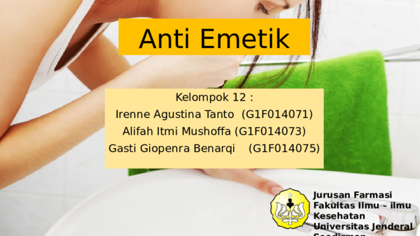 (PPT) anti emetik