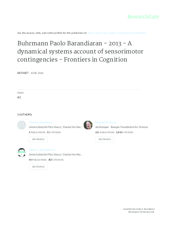 (PDF) Buhrmann Paolo Barandiaran - 2013 - A dynamical systems account of sensorimotor ...