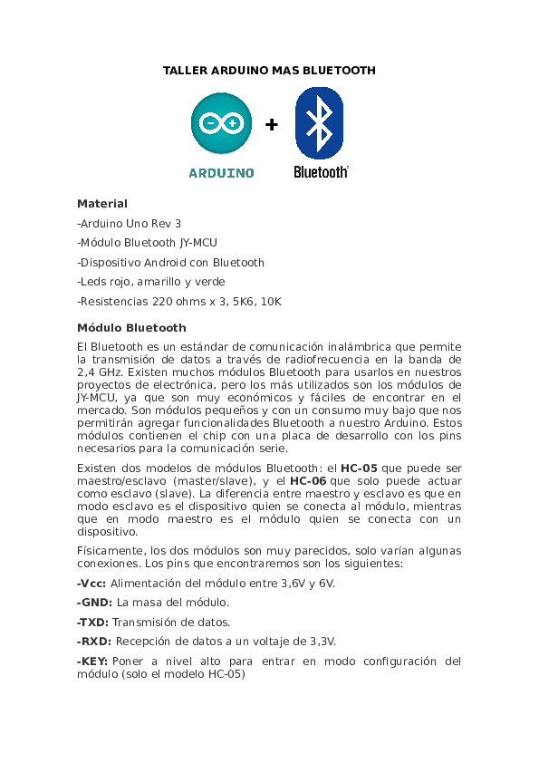 (DOC) TALLER ARDUINO MAS BLUETOOTH (1)