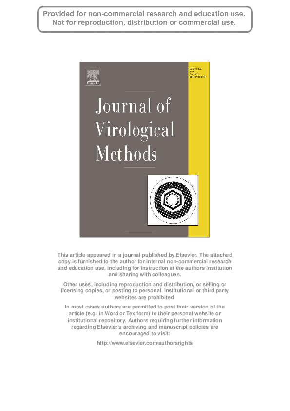 (PDF) J Virol Meth 2013 VHSv StaRT-PCR