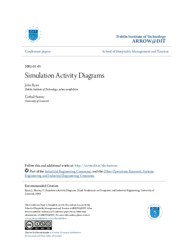 (PDF) Simulation Activity Diagrams