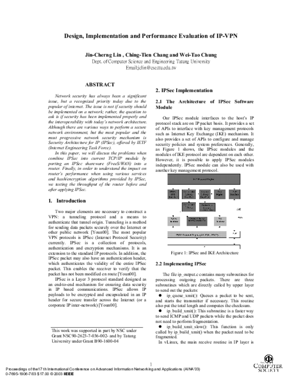 (PDF) The design, implementation, and performance evaluation of the on-demand multicast routing ...