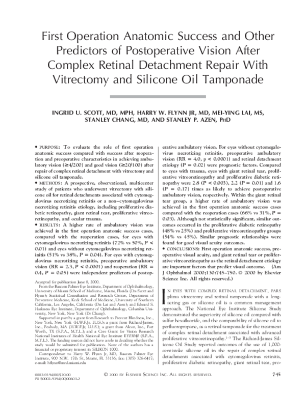 (PDF) Surgical management of a case of contractile peripapillary ...