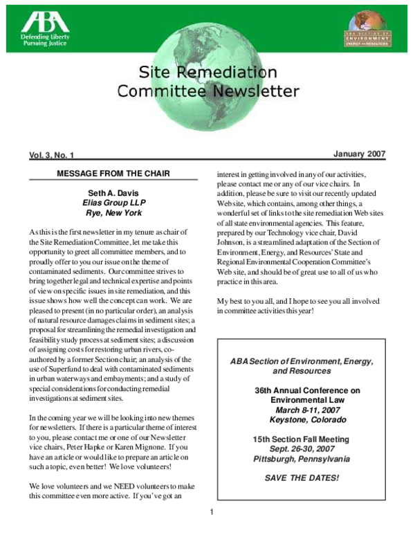 (PDF) Message from the Chair