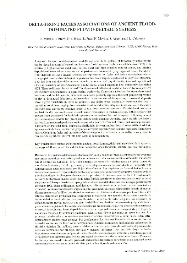(PDF) Delta-front facies associations of ancient flood-dominated fluvio ...
