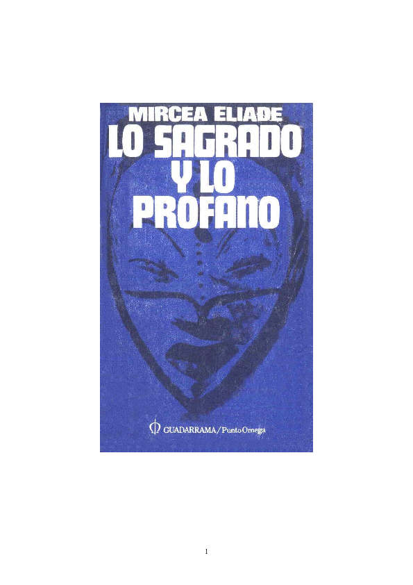 (PDF) 2013 libro eliade lo-sagrado-y-lo-profano
