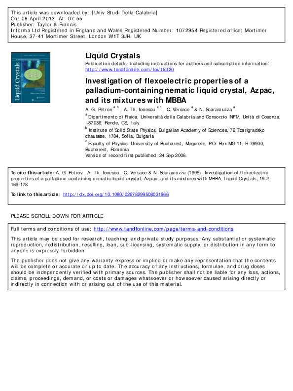 (PDF) Investigation of flexoelectric properties of a palladium ...