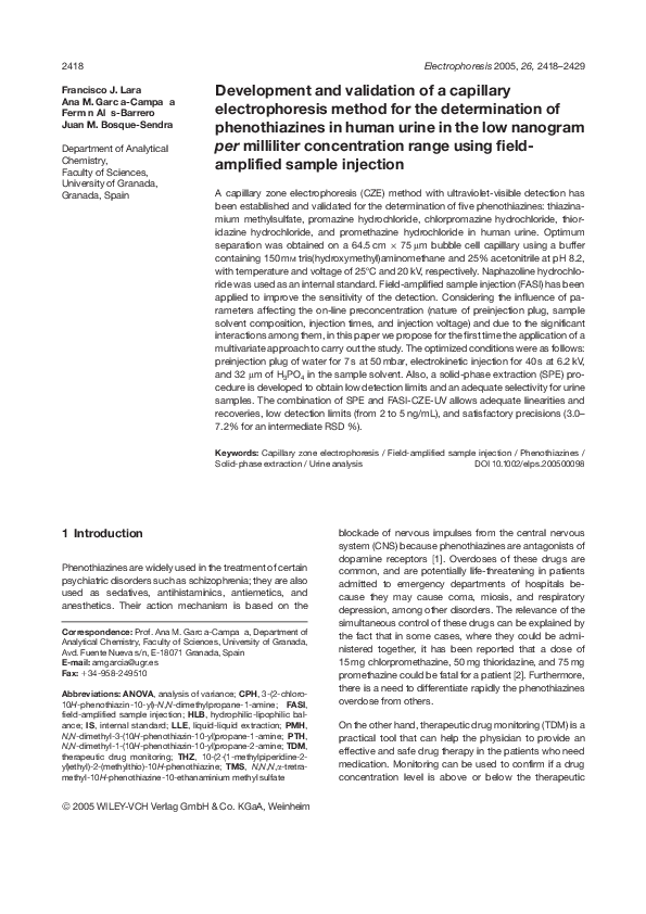 (PDF) Development and validation of capillary electrophoresis method for tobramycin with ...