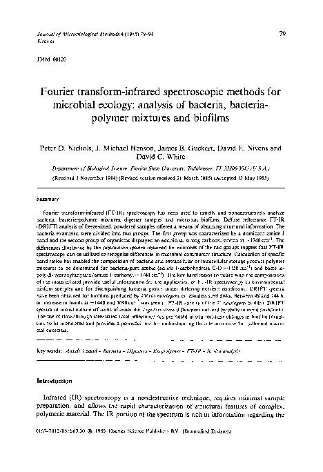(PDF) Fourier transform infrared spectroscopic method for the quantitative trace analysis of ...