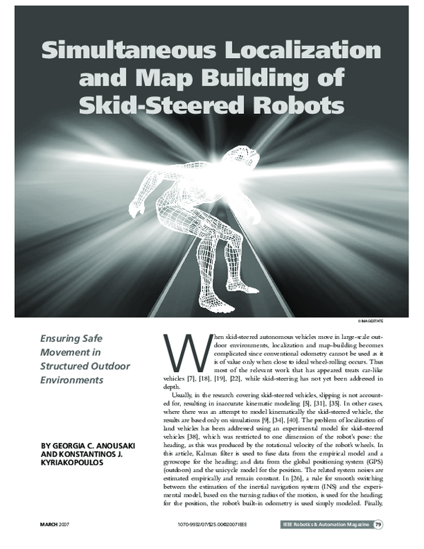 (PDF) Simultaneous localization and map building of skid-steered robots