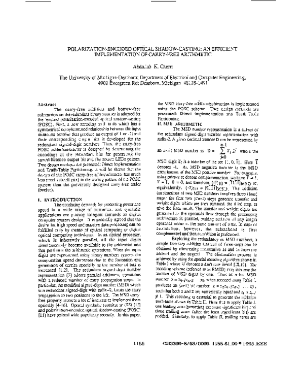 (PDF) Polarization-encoded optical shadow casting: Edge detection using roberts operator