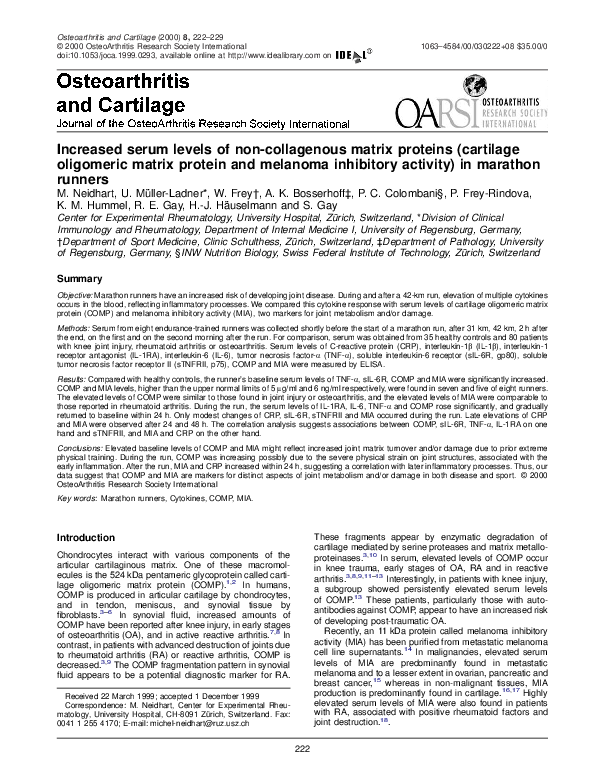 (PDF) Increased serum levels of non-collagenous matrix proteins ...
