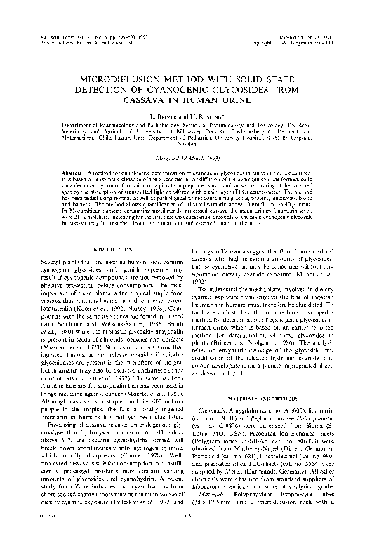 (PDF) Microdiffusion method with solid state detection of cyanogenic ...