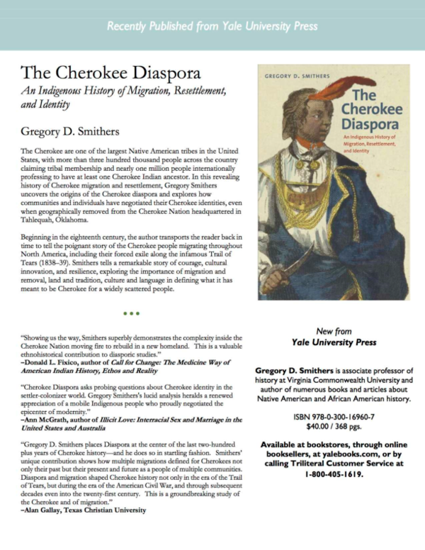 (PDF) The Cherokee Diaspora: An Indigenous History of Migration ...