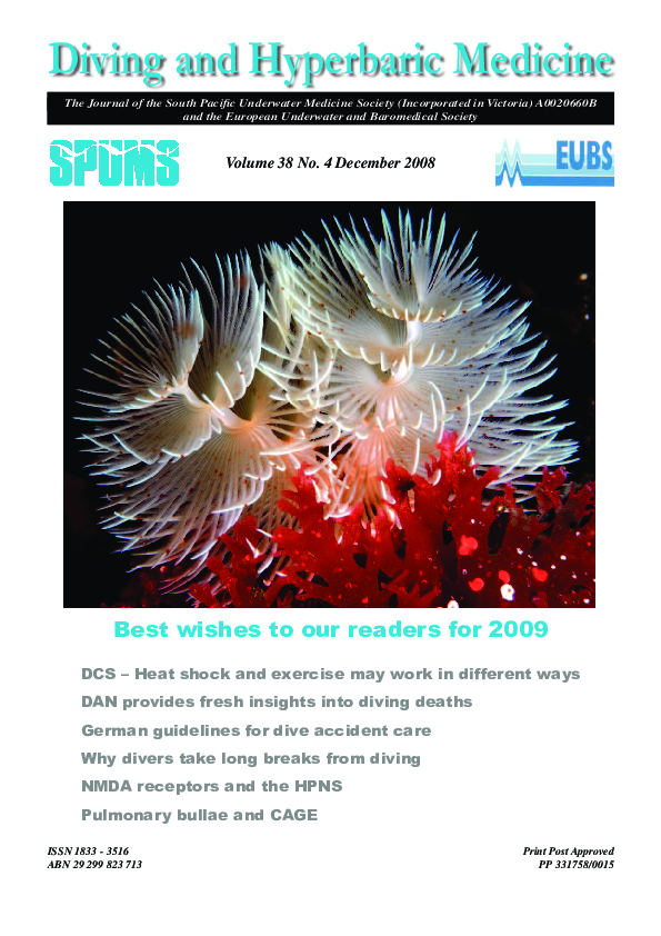 (PDF) Scuba injury death rate among insured DAN members | Neal Pollock ...