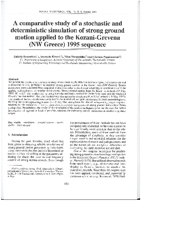(PDF) A Comparative Study of Stochastic and Deterministic Sampling Design for Model Calibration