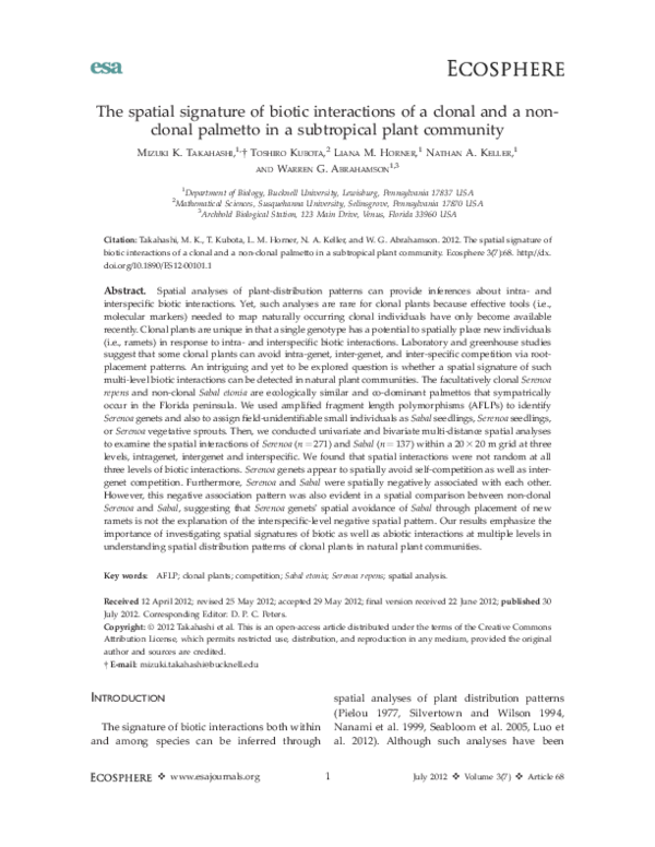 (PDF) 2012 Takahashi et al Ecosphere