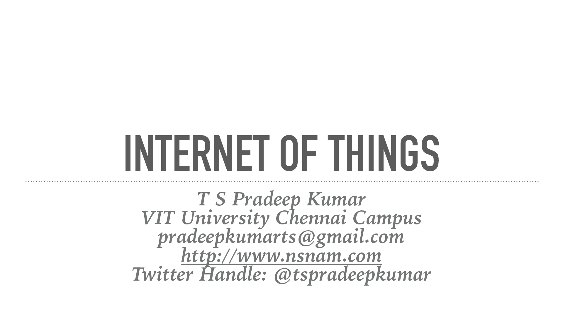 (PDF) IOT Workshop at MIT Chrompet