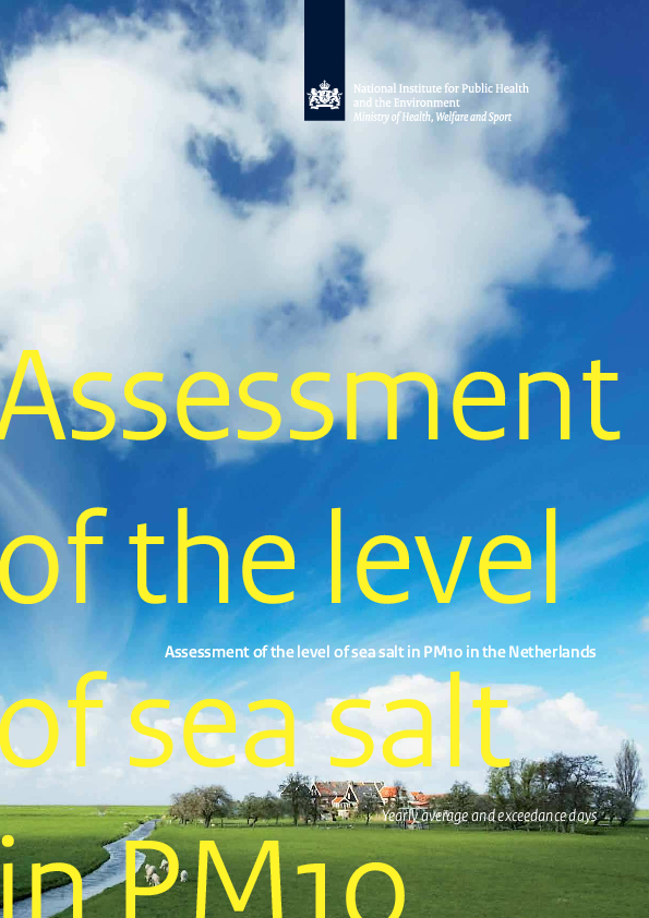 (PDF) Assessment of the level of sea salt in PM10