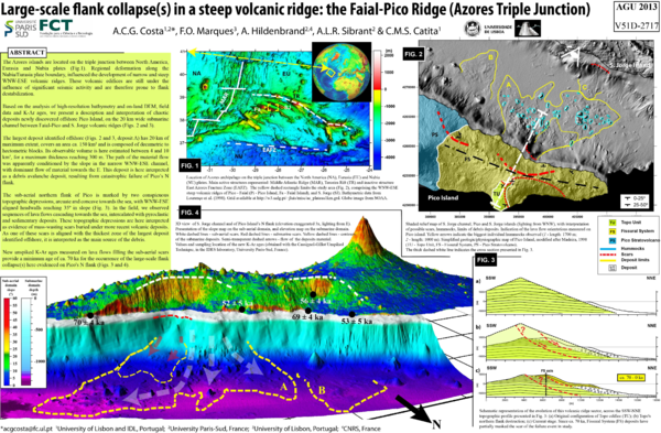 (PDF) Large-scale flank collapse (s) in a steep volcanic ridge: the ...