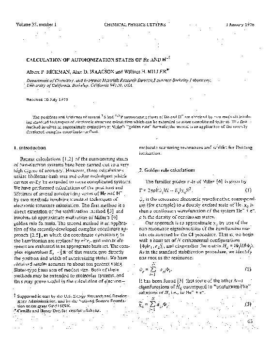 (PDF) CALCULAWON OF ALJTOIONl~ATION STATES OF He AND I-I-? | Alan ...