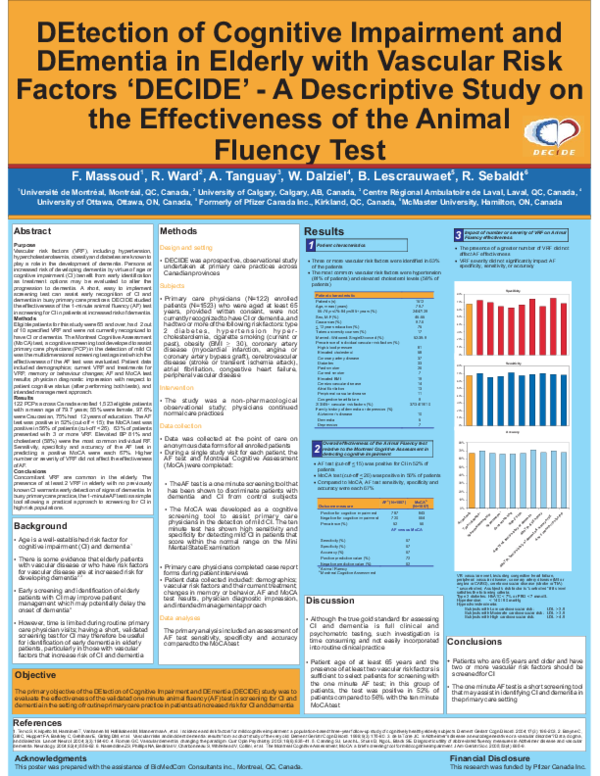 (PDF) Detection of Cognitive Impairment and Dementia Using the Animal ...