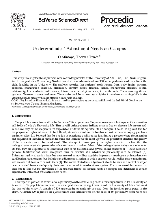 (PDF) Procedia - Social and Behavioral Sciences