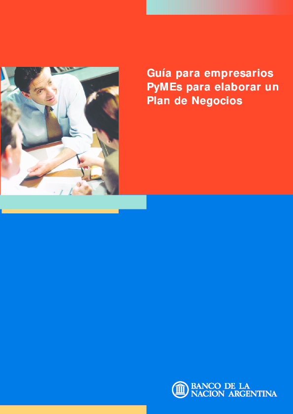 (PDF) Guía para empresarios PyMEs para elaborar un Plan de Negocios